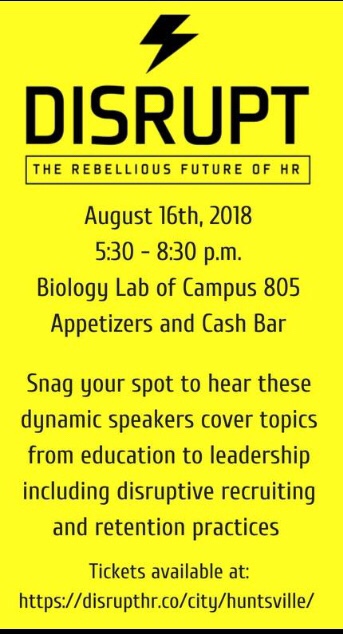 #DisruptHRHSV Is Happening! – HRJazzy