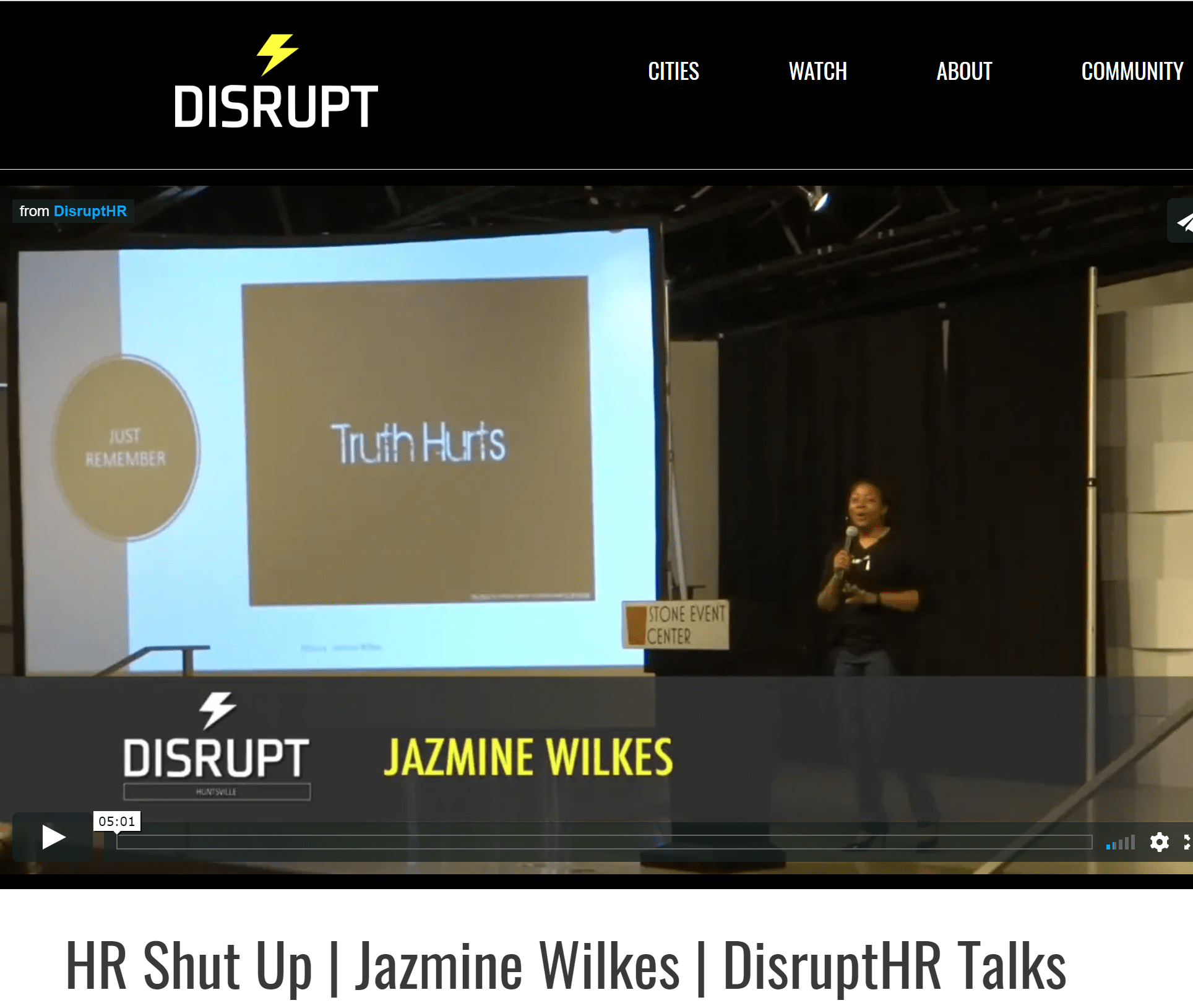 #DisruptHRHSV Videos Are Here!! – HRJazzy